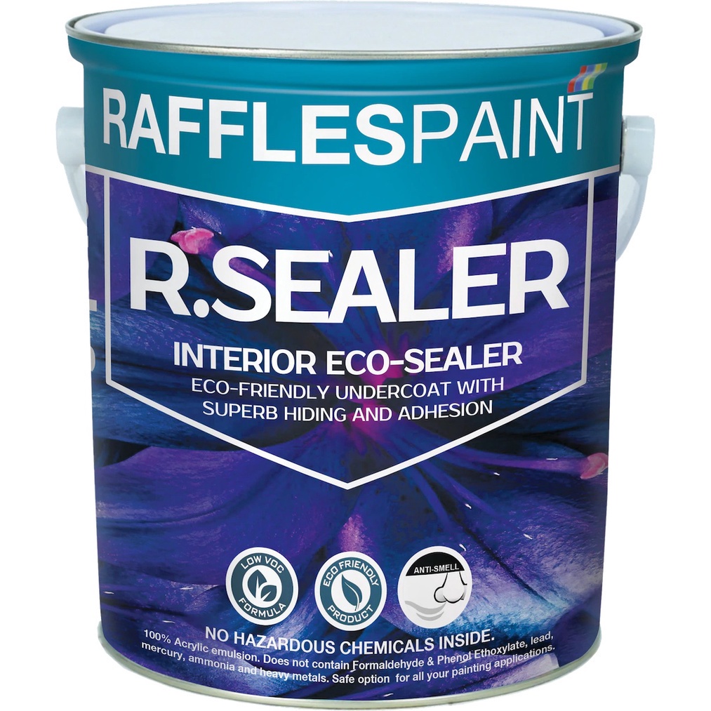 RAFFLES PAINT R.Sealer High Performance Interior Wall Primer 5L ...