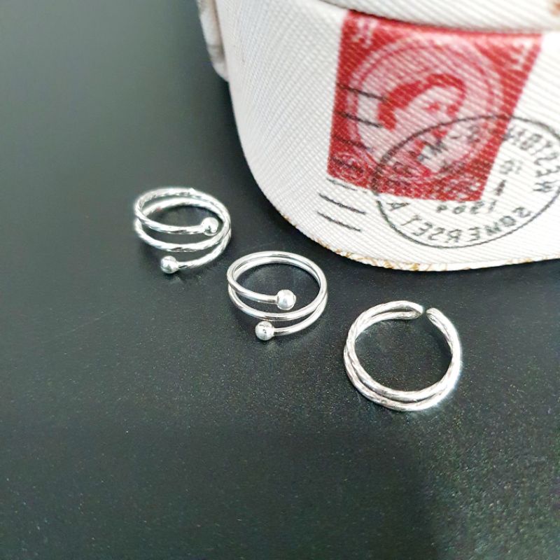 925 pure silver toe ring(1pc) | Shopee Singapore