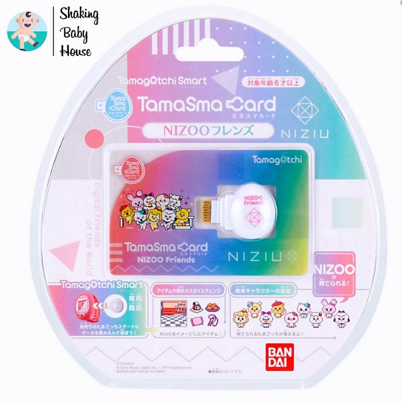 Bandai Namco- Tamagotchi Tamasuma Card NIZOO Friends | Shopee Singapore