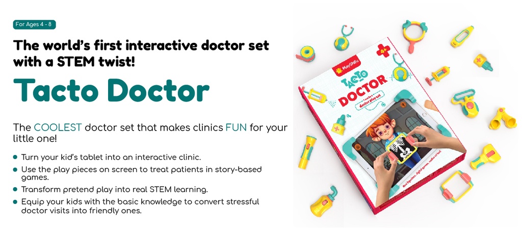 PlayShifu Tacto Doctor Interactive Doctor AR Based STEM Toys ...