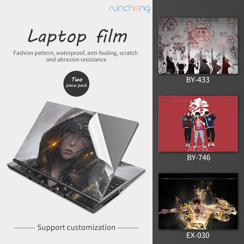 DIY Laptop Skin Sticker Anime Sticker 10 Inch 11 Inch 12 Inch 13 Inch ...