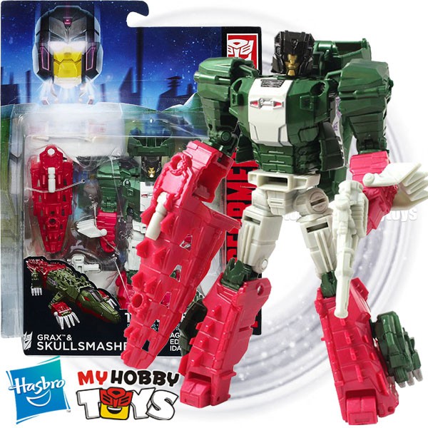 Hasbro Transformers Generations - Titans Return Skullsmasher and Grax ...