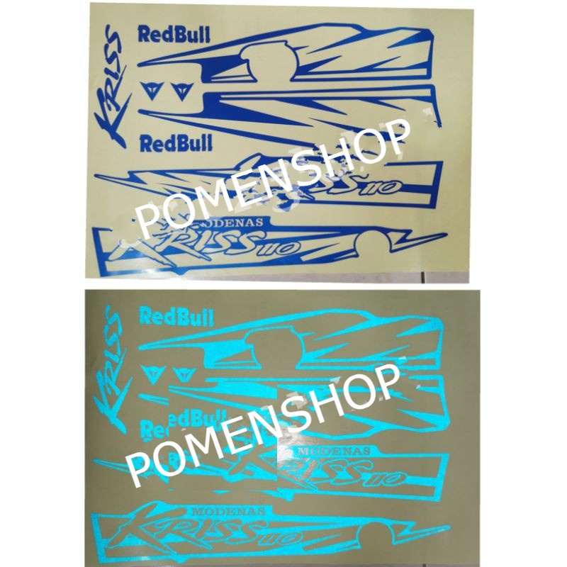 Kriss Color REFLECTIVE BODY STICKER BODY STRIKE STRIPE STICKER | Shopee ...