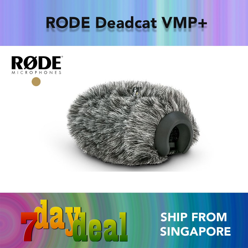 Rode DeadCat VMP+ Deluxe Furry Wind Cover (For Rode Videomic Pro+ ...