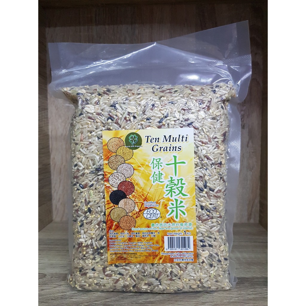 Earth Ten Multi Grains Rice 1kg | Shopee Singapore