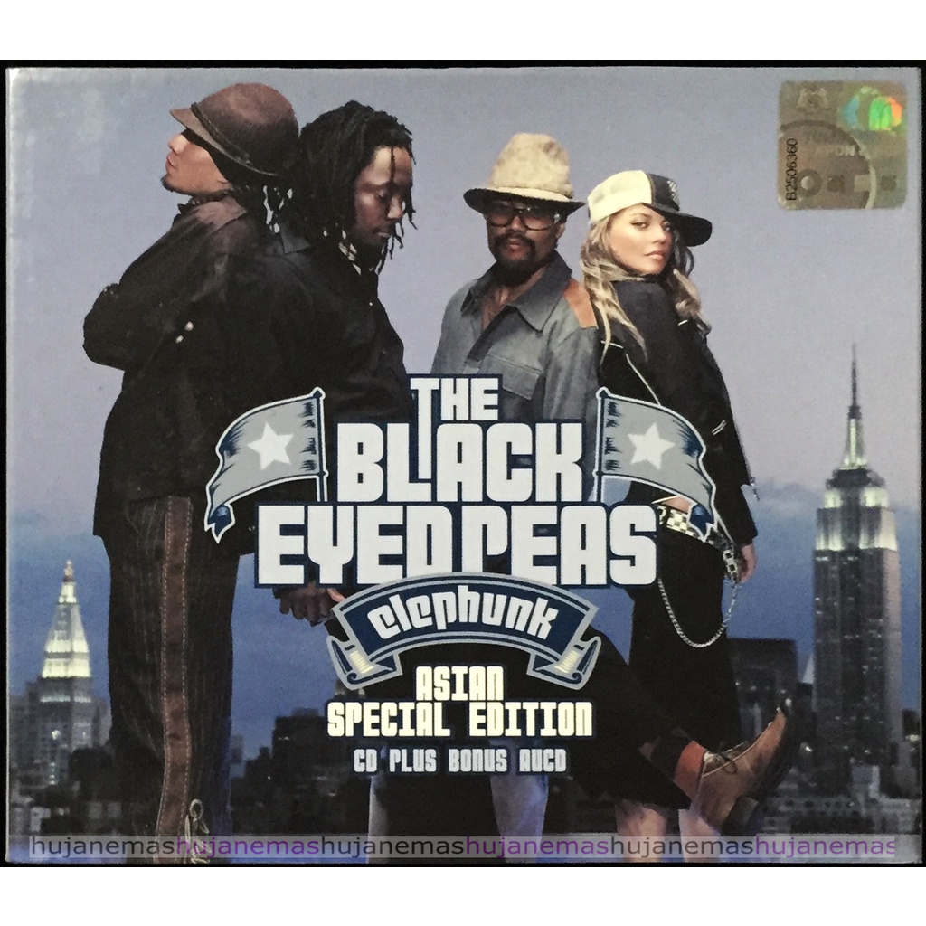 THE BLACK EYED PEAS - Elephunk 2004 / ASIAN SPECIAL EDITION CD + AVCD ...