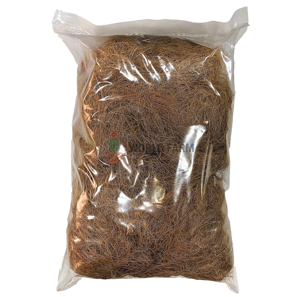 Coco Fibre / Coir Fiber / Coconut Husk (Approx. 500g) 8L | Shopee Singapore