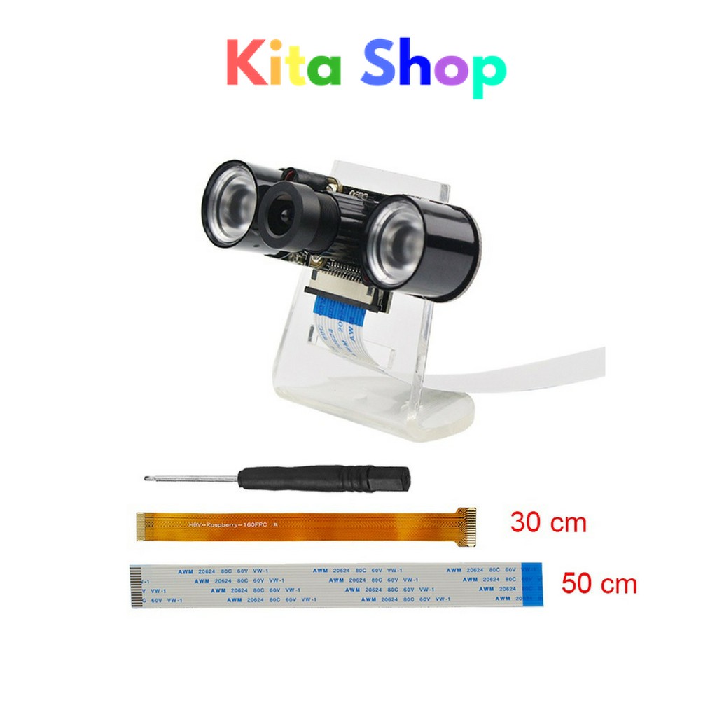 Raspberry Pi Camera Kit (Night Vision) | Shopee Singapore