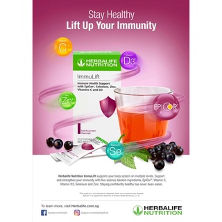 Herbalife Nutrition ImmuLift (10 Sachets per box) | Shopee Singapore