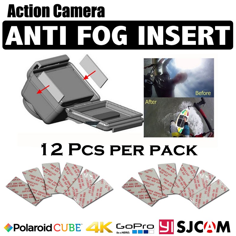 Anti Fog Insert for Action Camera / Gopro / Aerial video | Shopee Singapore