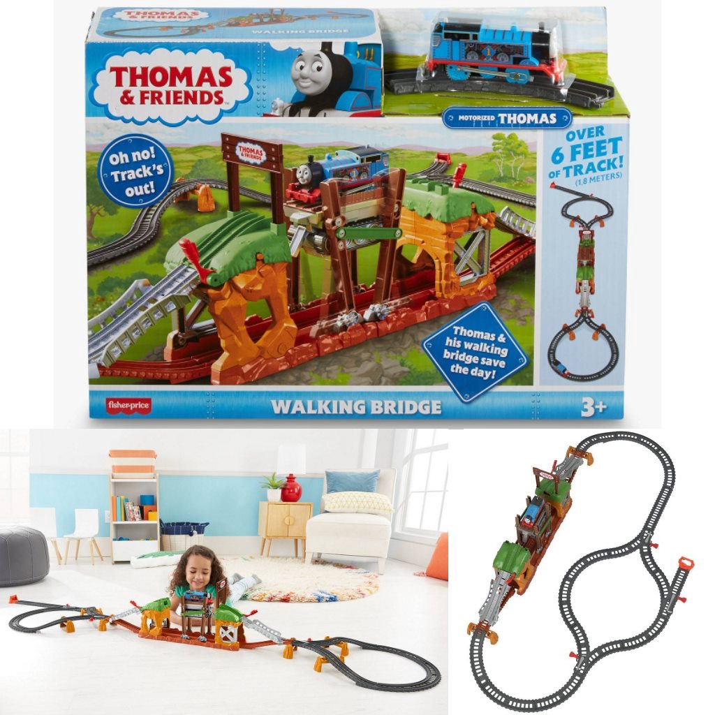 BNIB: Fisher Price Thomas & Friends TrackMaster Walking Bridge Train ...