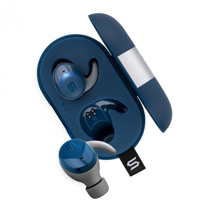 SOUL ST-XS2 Bluetooth True Wireless Earbuds - Navy Blue | Shopee Singapore