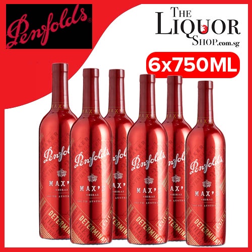 Bundle of 6 Bottles Penfolds Max's Shiraz 750ml | Shopee Singapore
