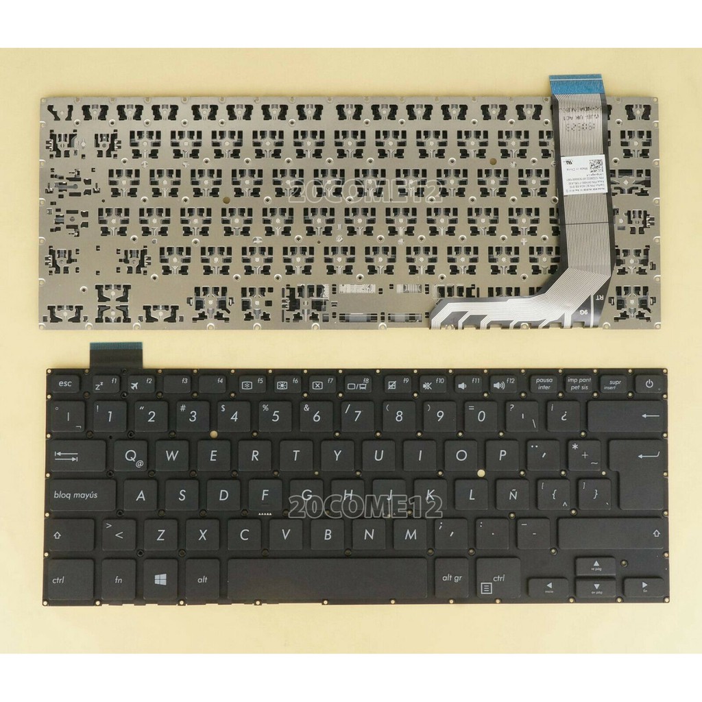 Asus Vivobook X407 X407M X407MA X407U A407 Laptop Keyboard (With ...