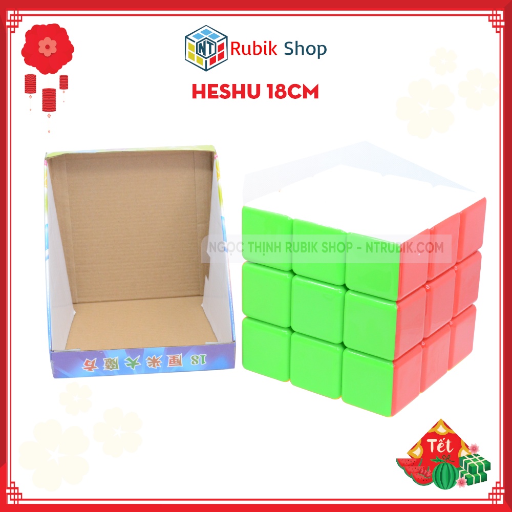 [Rubik 3x3x3] SUPER huge Rubik's Cube HEISHU SUPER BIG 3X3 (18CM ...