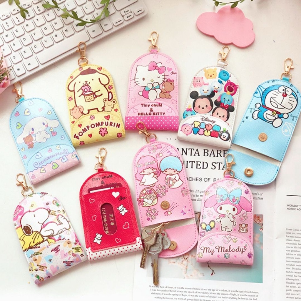 [SG Seller]Key Card Safe Entry Token Key Holder Keychain Hello Kitty ...