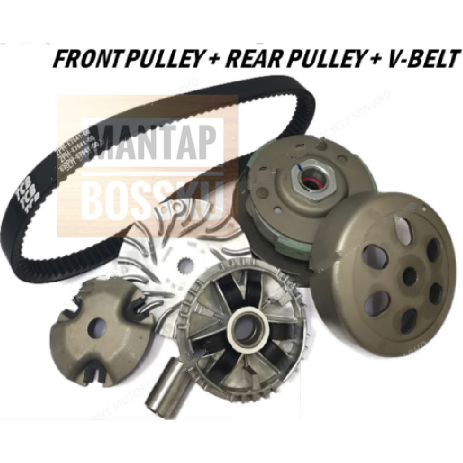 BEST BUY!!]] YAMAHA EGO AVANTIZ COMPLETE PULLEY SET (3 IN 1) (FRONT PULLEY SET + TIMING BELT ...