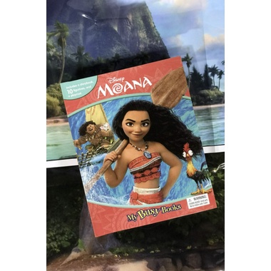 Disney Moana My Busy Books with 10 small characters, Educational Toys ...