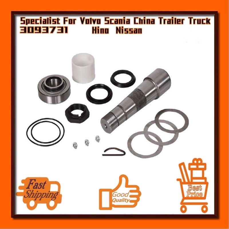 KING PIN KIT VOLVO FM12 60MM X 231MM ( 3093731 ) | Shopee Singapore