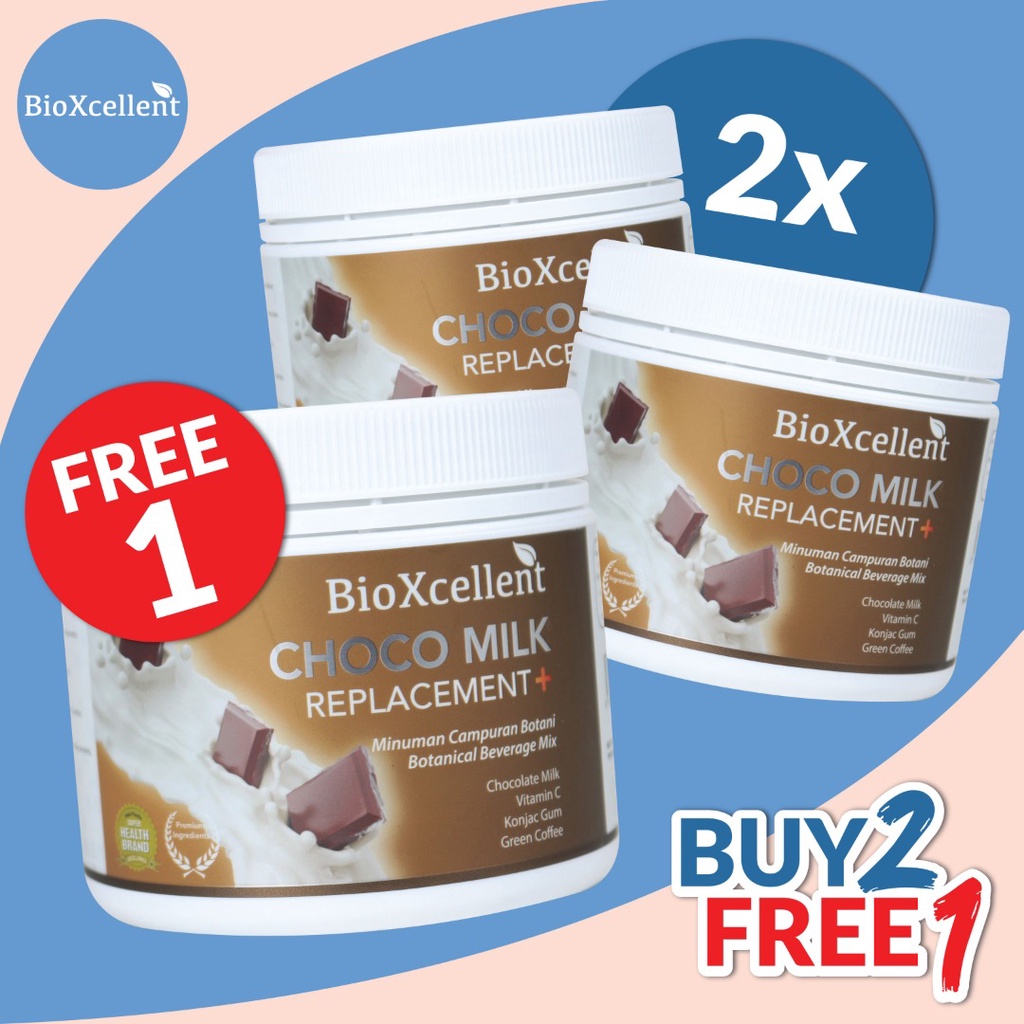 BUY 2 Choco Milk Replacement FREE 1 Choco Milk Replacement | Shopee ...