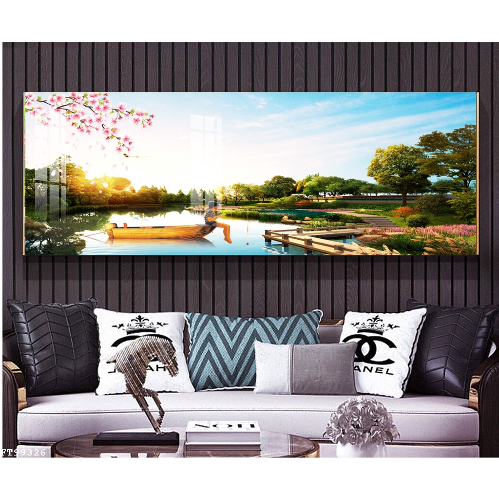 LUXURY MODERN MICA MIRROR NORDIC OIL PAINTING 40*60/ 60*90 | Shopee ...