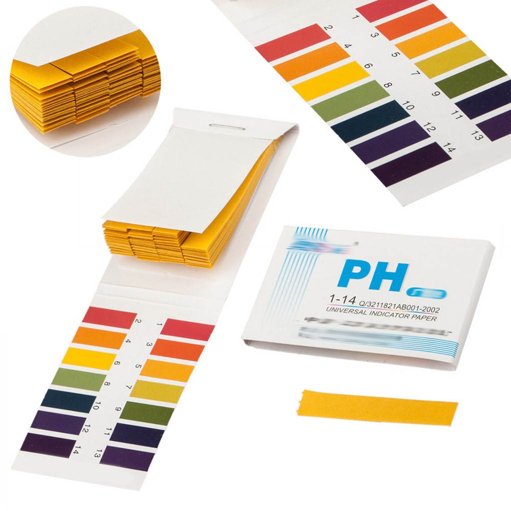 New 80 Strips Alkaline Acid Indicator Paper Universal Litmus PH Test ...
