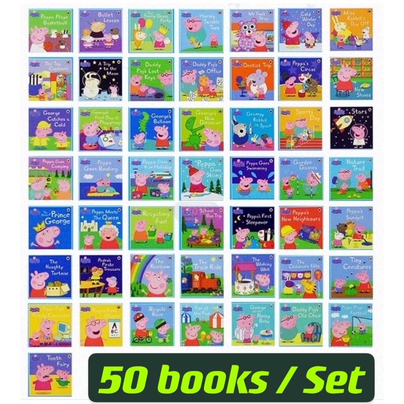 [SG Local Seller] The Ultimate Peppa Pig Collection Box Set(50 Books ...