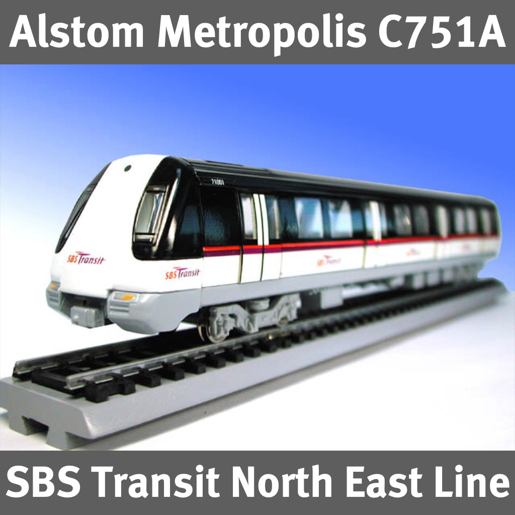 [SG STOCK] CMNL SBS Transit Alstom Metropolis C751A North East Purple ...