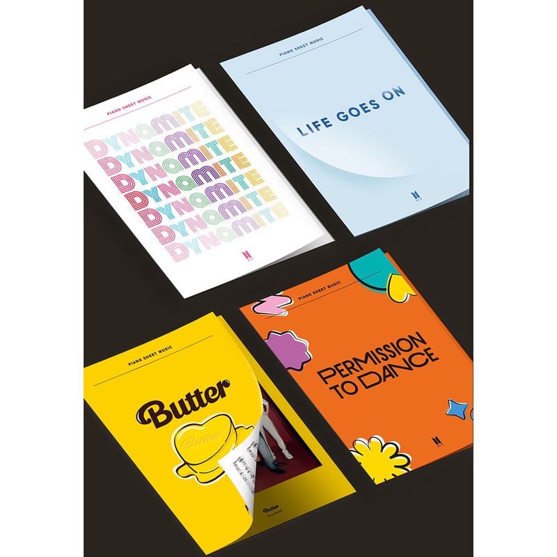 BTS Piano Sheet Music (Package) | Shopee Singapore