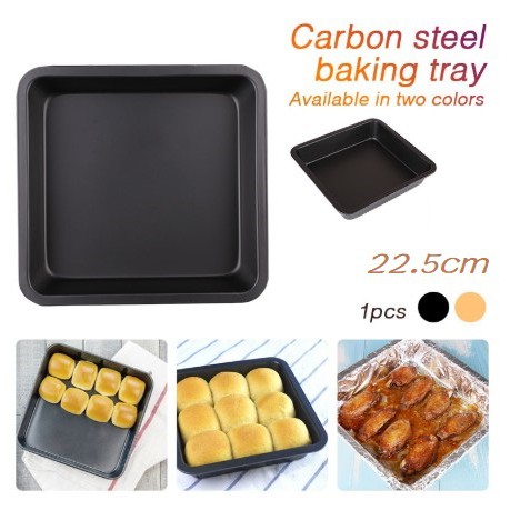 8 inch Nonstick Baking Tray Square Toast Bread Pastry Pan Baking Baking ...