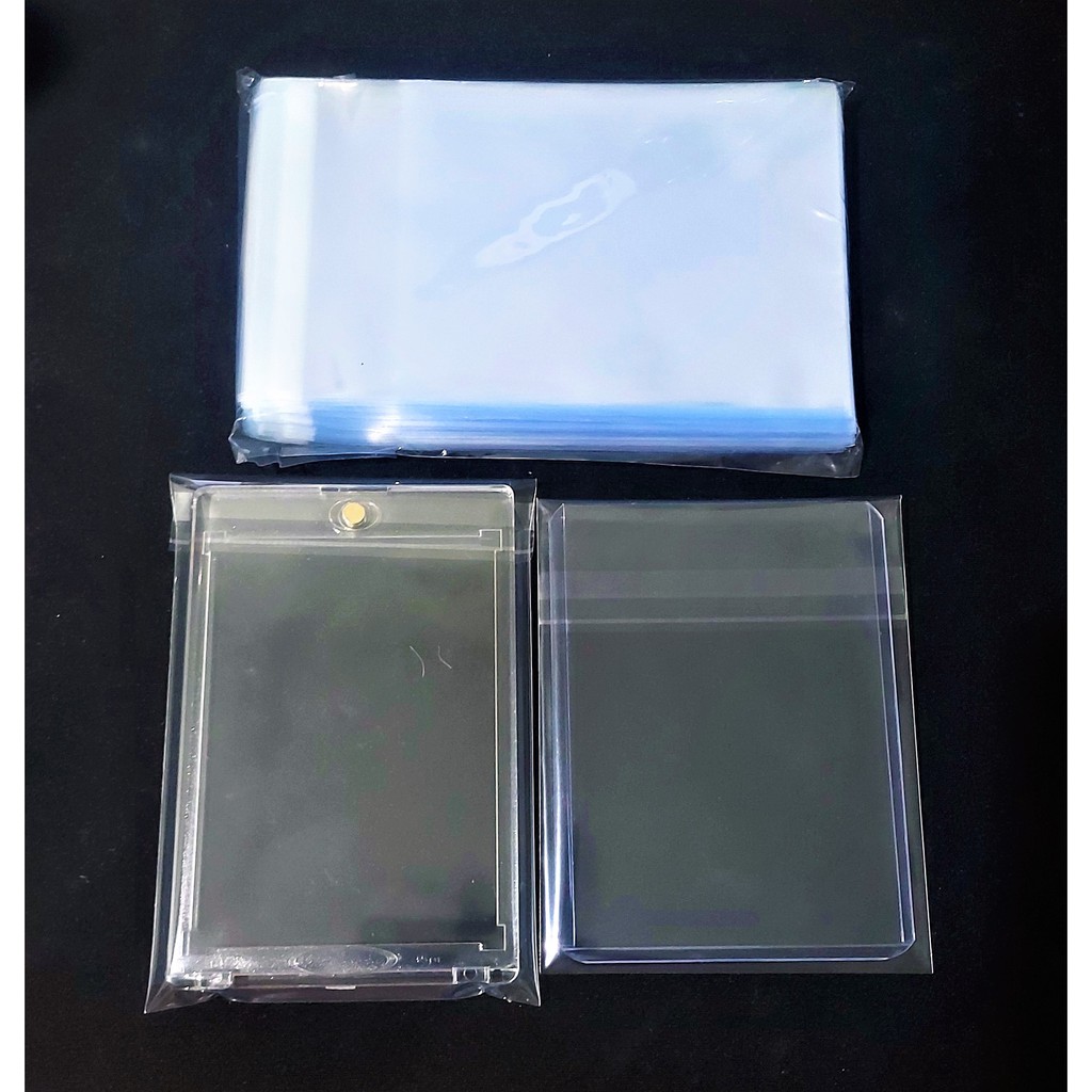 Toploader / Magnetic Card Holder protect sleeve (100pcs) | Shopee Singapore