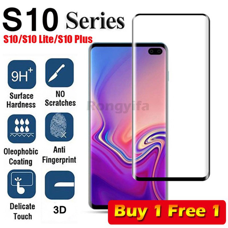 For Samsung Galaxy S10 Lite J4 J6 Plus S7 S6 Edge Plus A7 A8 A9 2018 Tempered Glass | Shopee ...