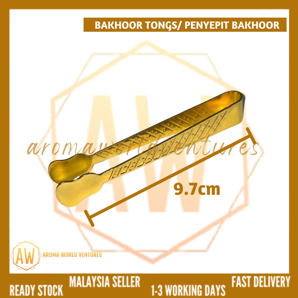 Penyepit BERCORAK /Forceps/Tong /Clip Bakhoor, Oud Kayu Gaharu, Coal ...
