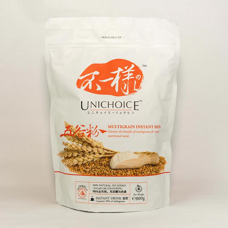 Unichoice Multigrain Instant Mix Five Grains Powder 不一样 五谷粉 800g Pack ...
