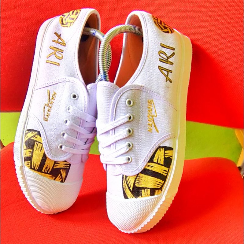 Nanyang TAKRAW Shoes With Ball MOTIF, Print Your Name | Shopee Singapore