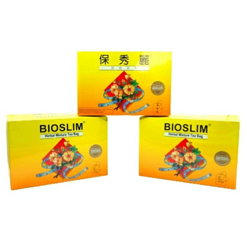 BIOSLIM Herbal Tea (24 Tea Bags) | Shopee Singapore