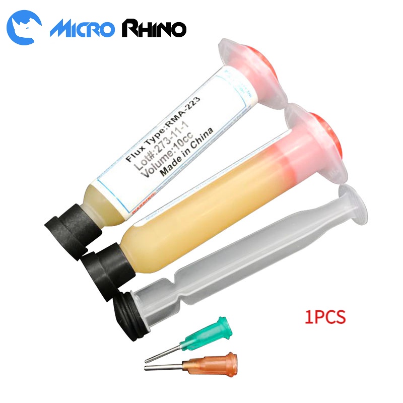 1pcs Needle Shaped 10cc RMA-223 PCB PGA BGA SMD With Flexible Tip ...