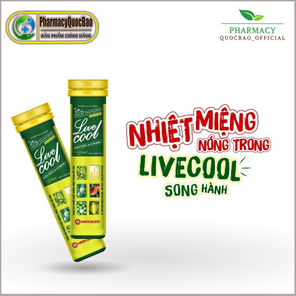 Livecool effervescent tablets with melon flavor - Supports heat ...