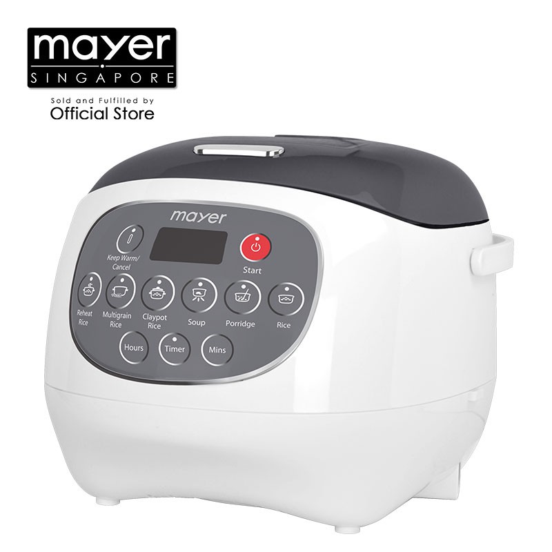 Mayer 1.1L Rice Cooker with Ceramic Pot MMRC30 | Shopee Singapore
