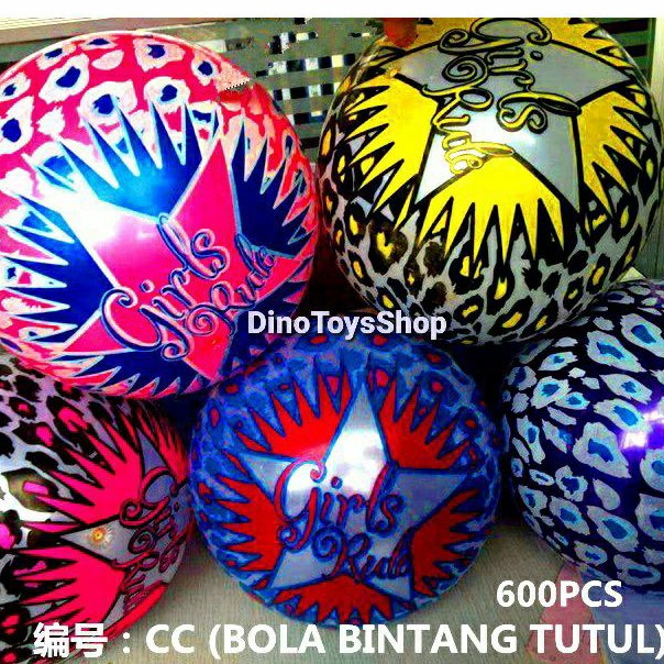 Star model rubber ball toy (Diameter 20 cm) | Shopee Singapore