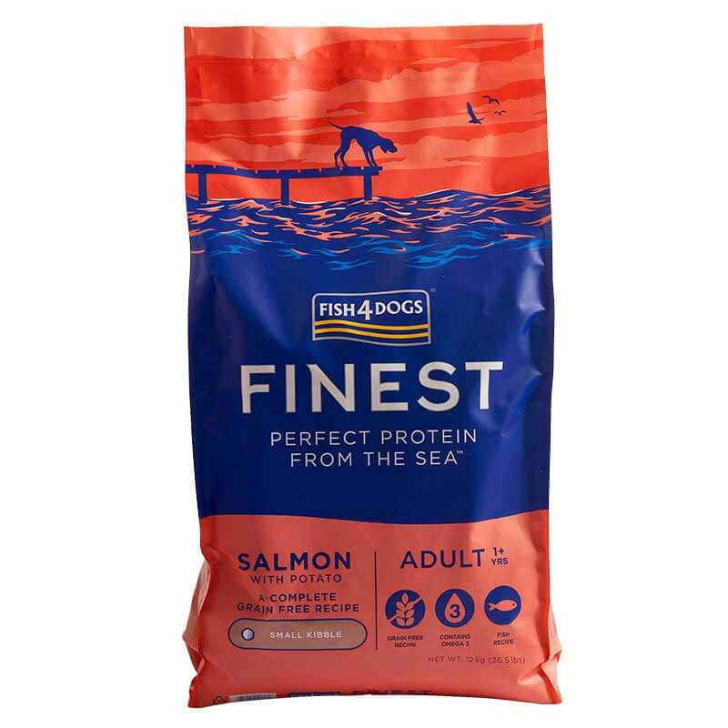 FISH 4 DOGS Finest Salmon Complete 12Kg (Small/Bites) | Shopee Singapore