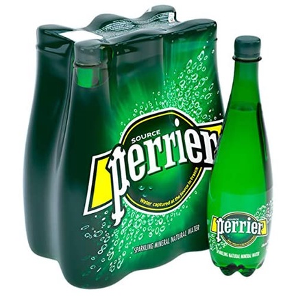 [CARTON] PERRIER Original Sparkling Mineral Water 1L X 12 (PLASTIC ...