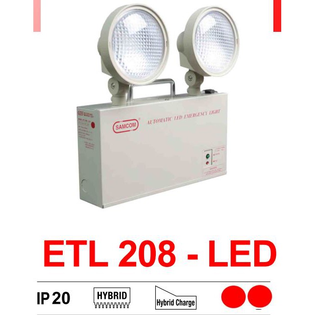 Samcom Electronics - Emergency Light- LED Surface Mount Wide Angle ...