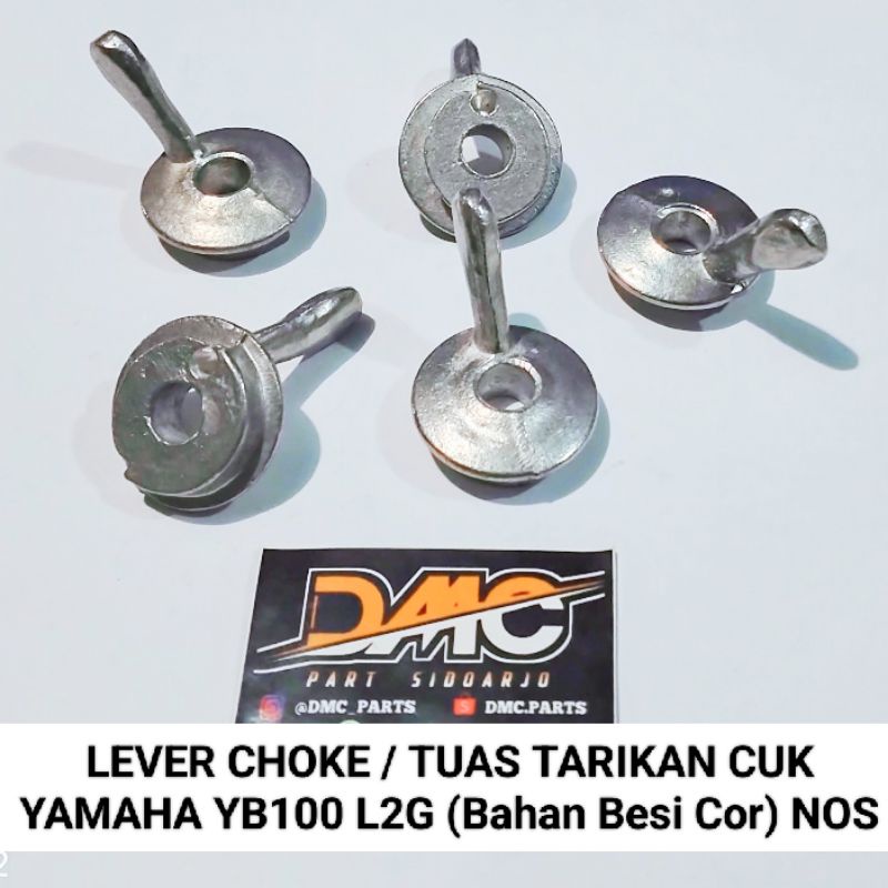 LEVER CHOKE / PULL-OUT CUK YAMAHA YB100 L2G NOS (Cast Diral/IRON ...