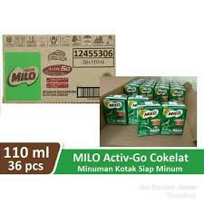 Milo Milk Box 110ml/Box (36pcs) | Shopee Singapore