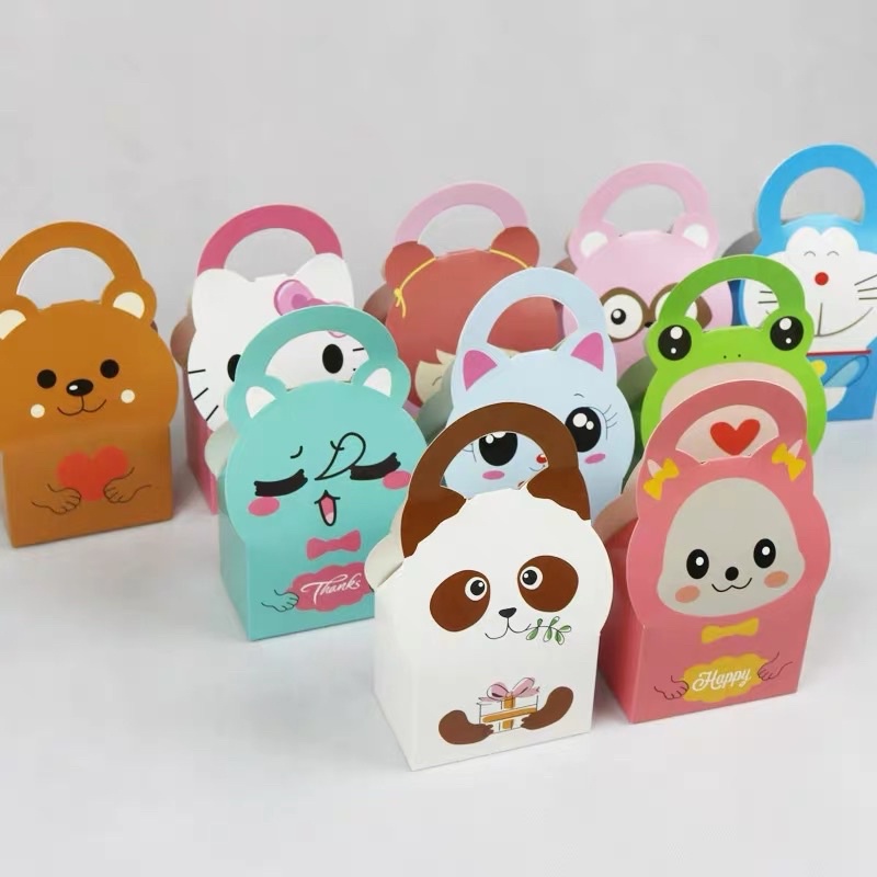 Cute Animal Small Gift Box for Candy/Gift/Goodies for Birthday Party ...