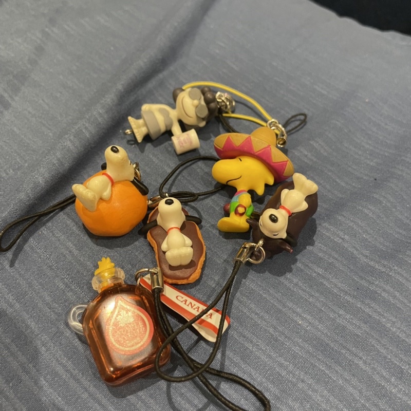 Peanuts Snoopy Food Series Keychain (6pcs/set) | Shopee Singapore