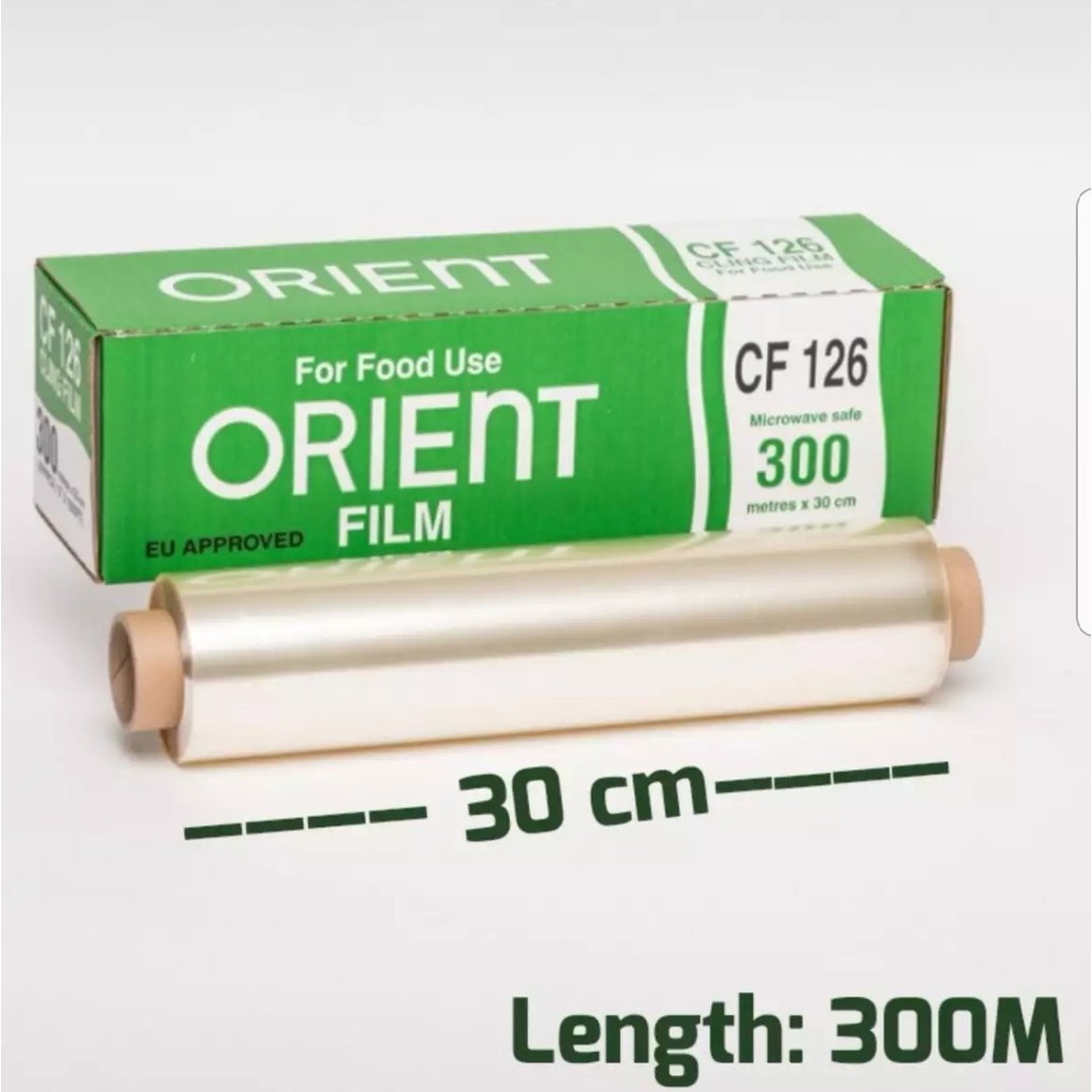 Food Grade Kitchen Cling Film Food Wrap 30/45cm x 300M/600M with two ...