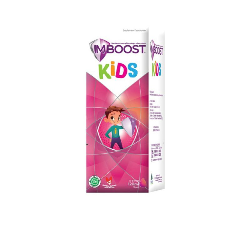 Imboost kids immune system syrup children's vitamins 120 ml | Shopee ...