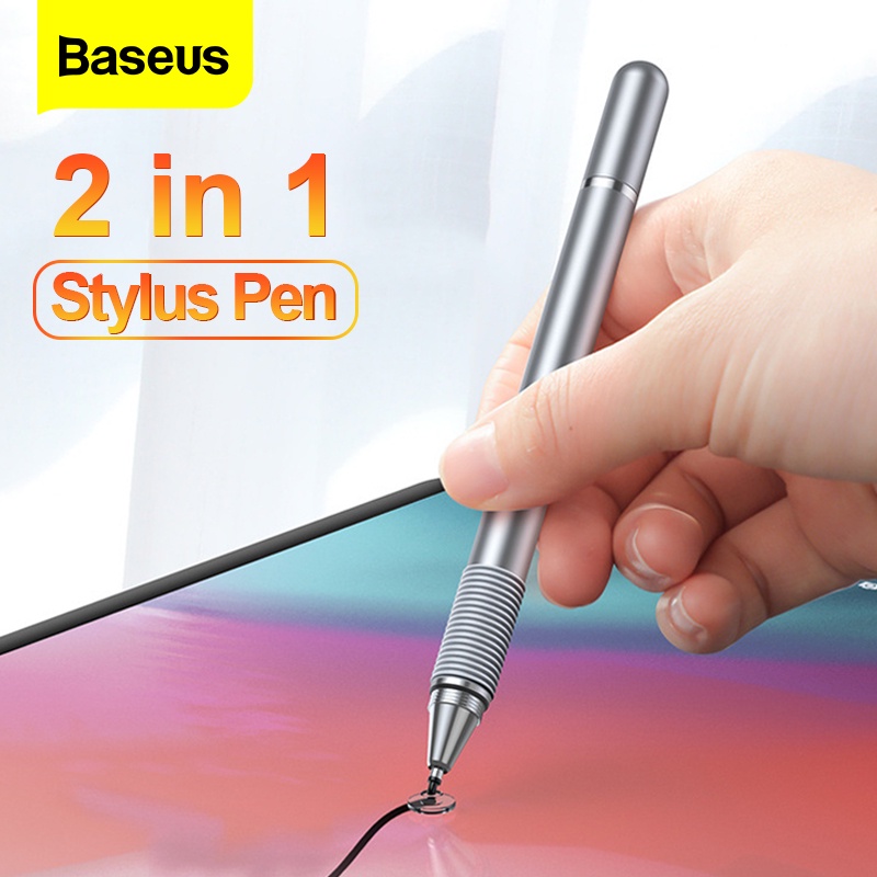 Baseus 2 in 1 Stylus Pen For iPad Pro Air Mini Universal Tablet Drawing ...